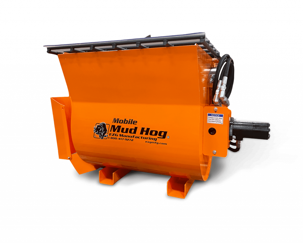 Skid Steer Mixer - Mix On Site | Mobile Mud Hog | Made in America