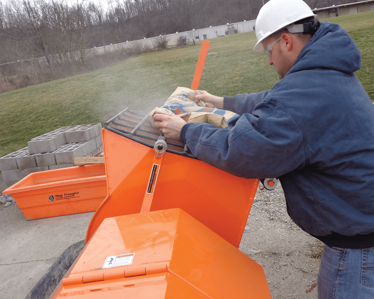 EZG Manual Dump Mixers | Triple Use | EZG Manufacturing