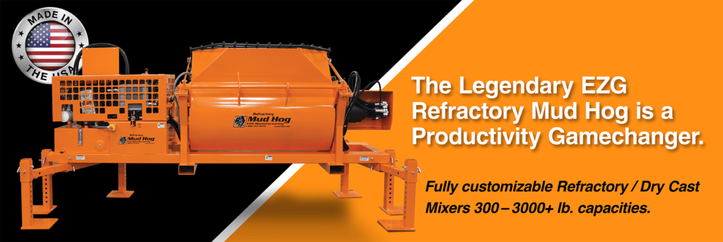 Game Changing Refractory Mixers - EZG Manufacturing